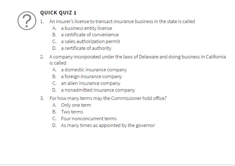California Property & Casualty Insurance Exam Study Guide - 2024 ...
