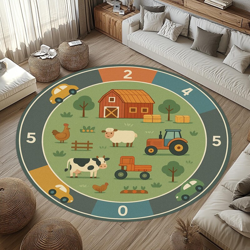Farm Play Mat - Etsy