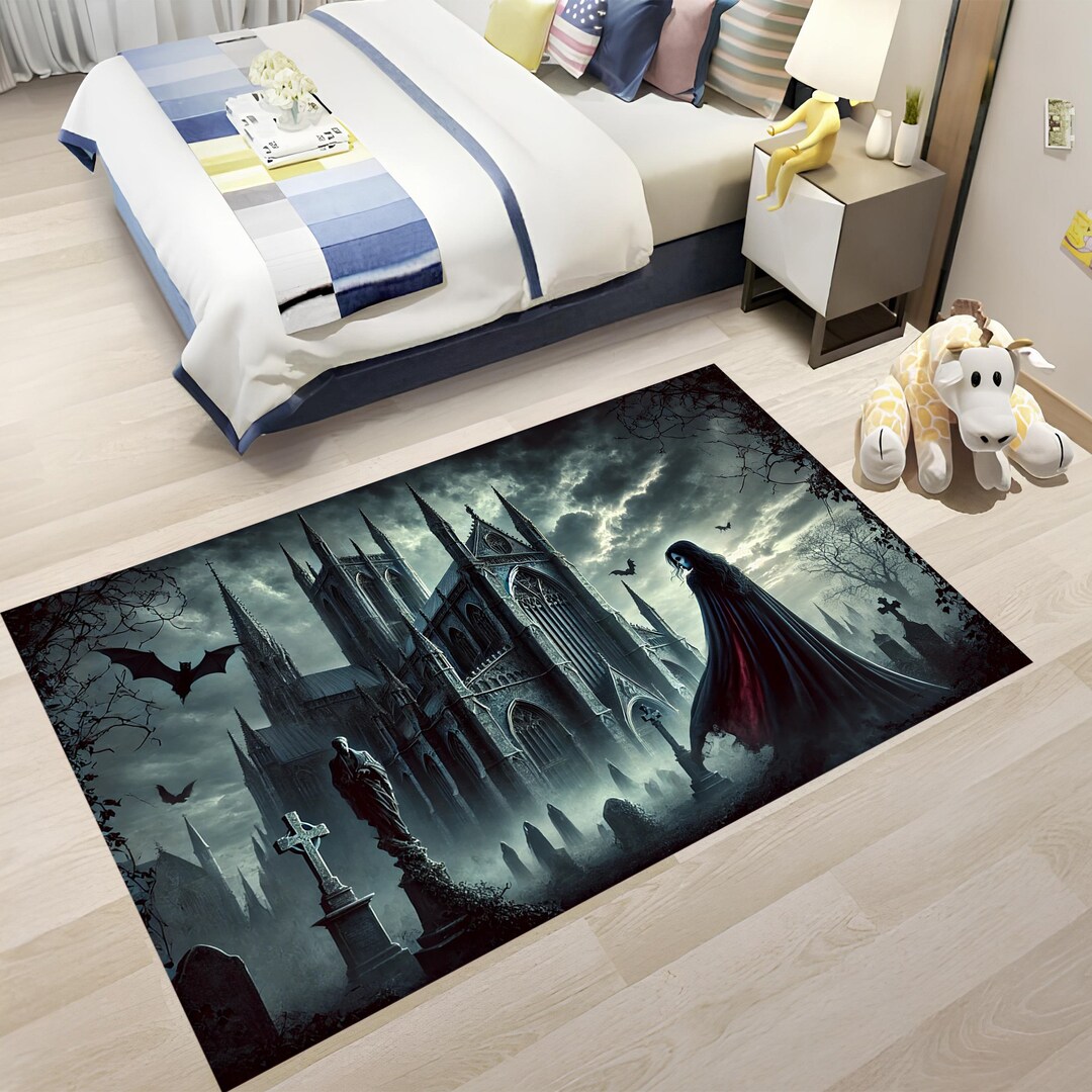 Gothic Rug,gothic Rugs,tv Room Rug,area Rug,for Living Room Rug,fan Rug ...