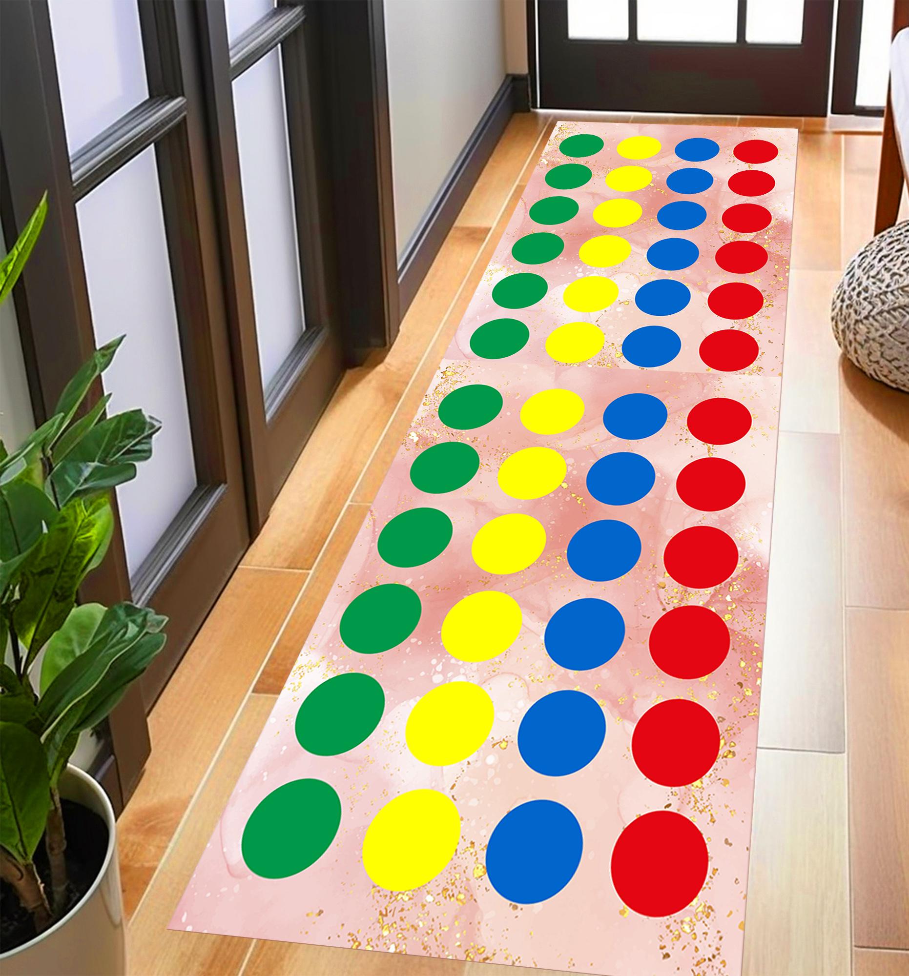 Twister Game Runner Rug: Family Fun, Playroom Decor - Etsy