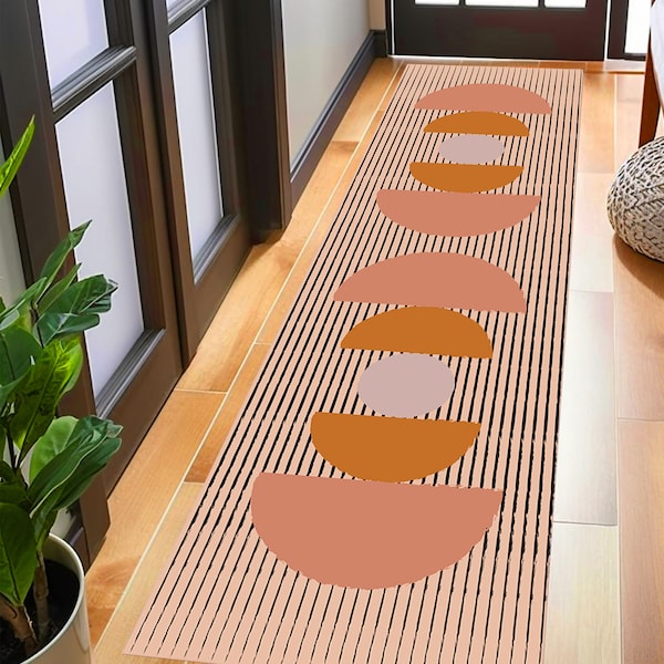 Mid Century Rug - Etsy UK