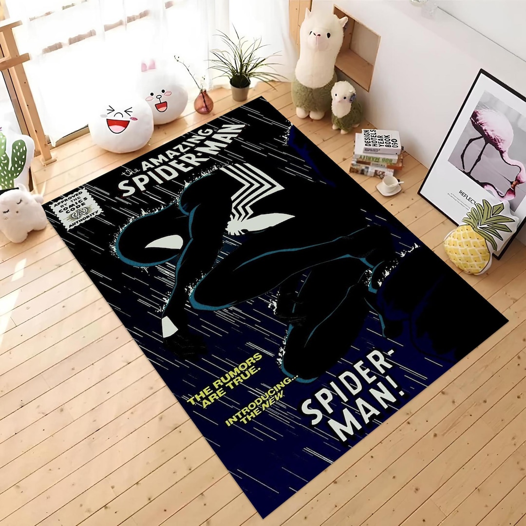 Spiderman Comic Rug, Spiderman Magazine Cover Rug, Spider-man Rug,comic ...