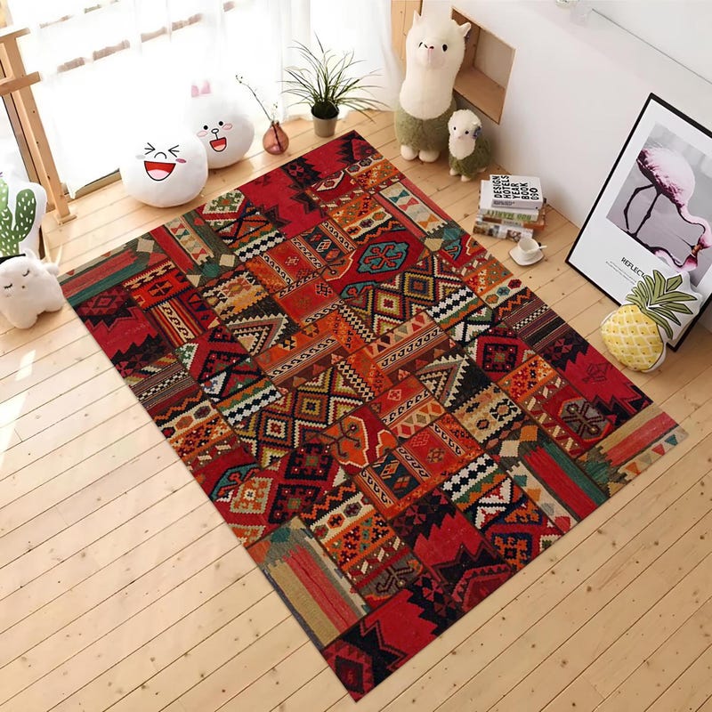 Afghan Kilim Rug - Etsy
