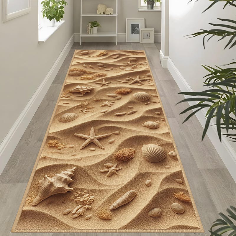 Hallway Runner Rug Sand - Etsy