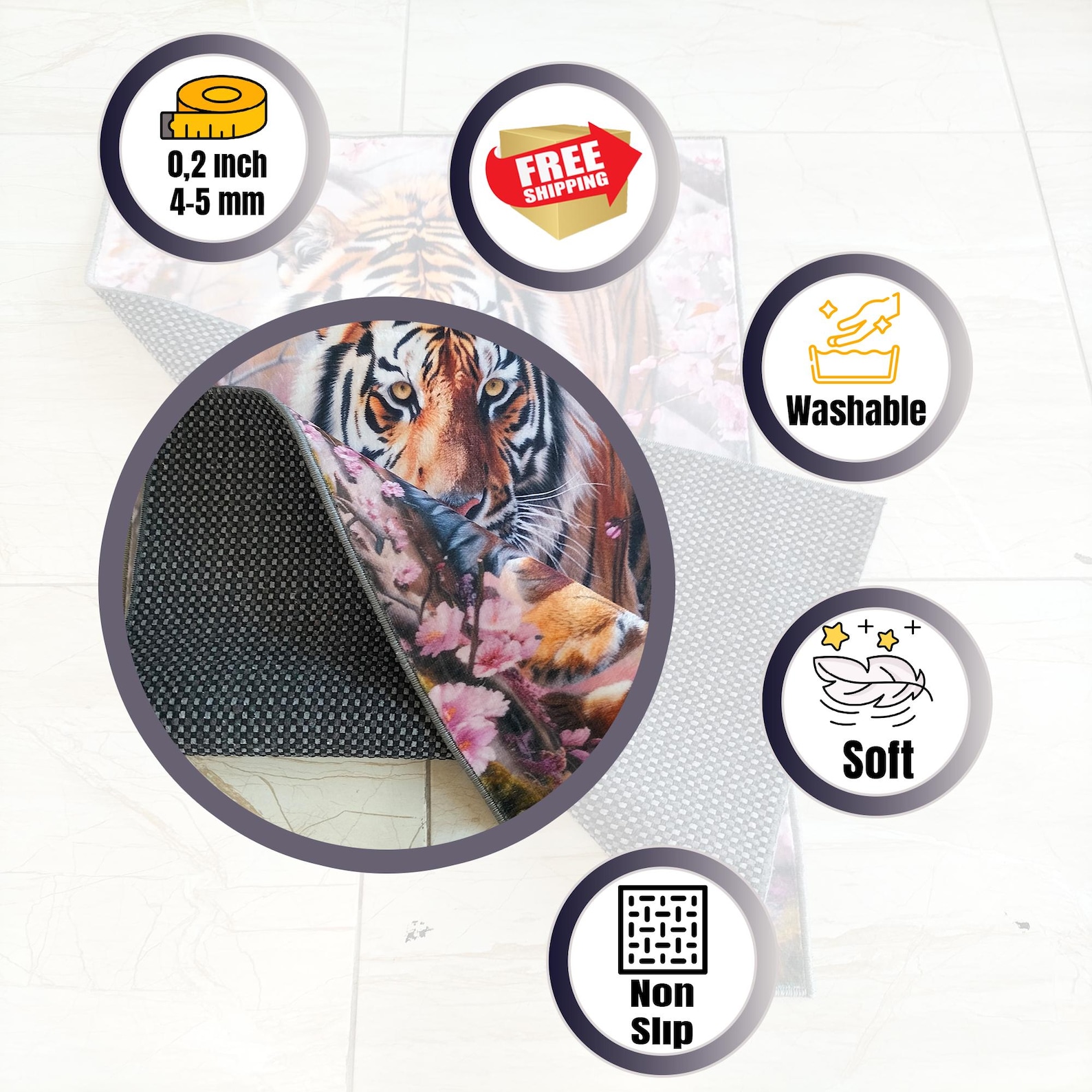 Preschool Car Park Runner, Parking Lot Runner, Play Car Parking Runner, Kids Room Runner ...