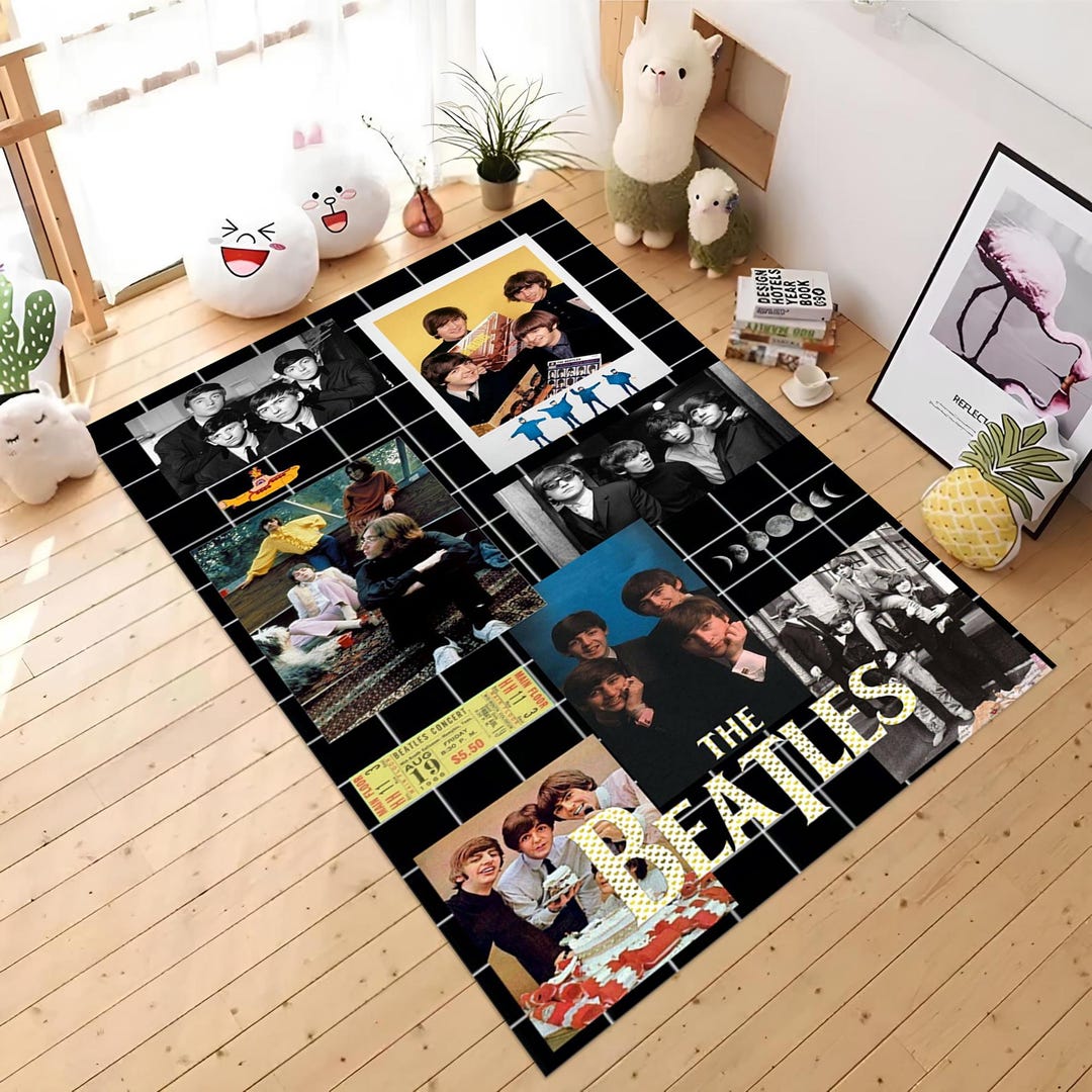 Beatles Art Rug,beatles Art Rugs,beatles Area Rug,area Rug,beatles Rug ...