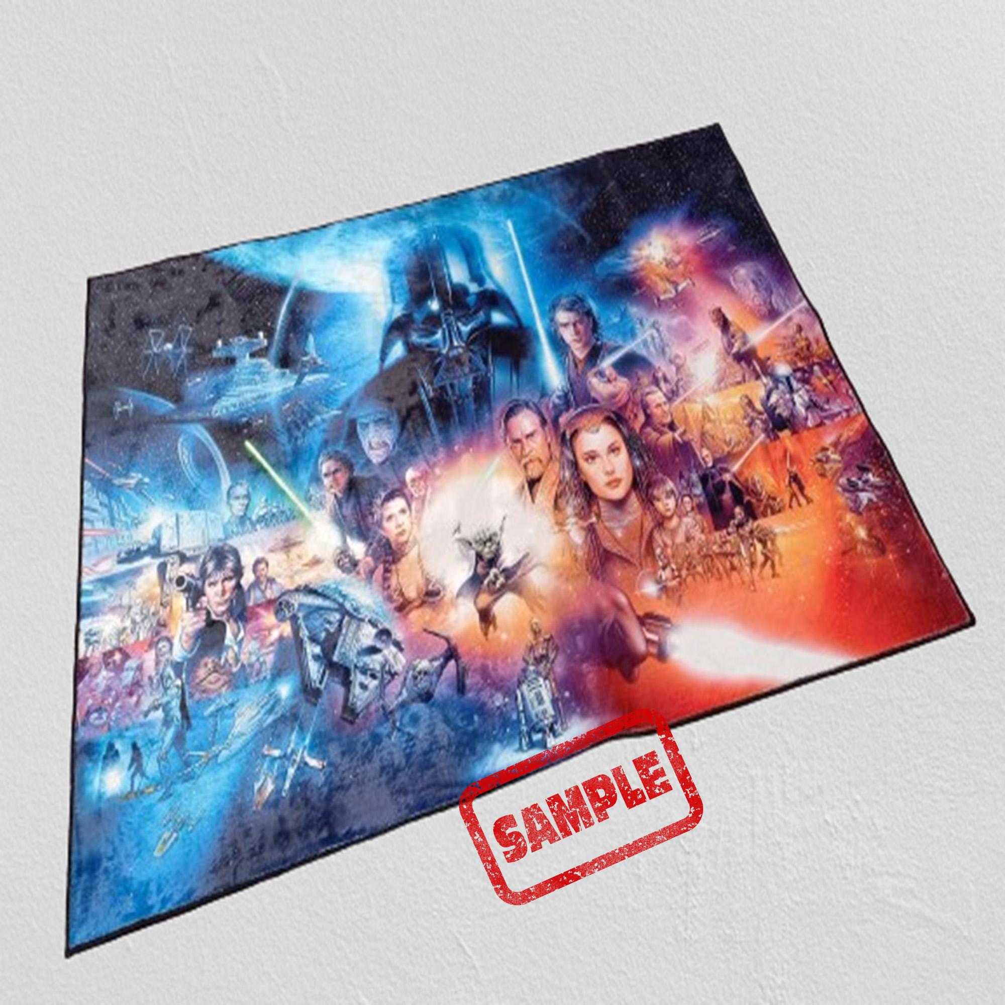 Red Galaxy Round Rug: Cosmic Planet Carpet for Kids Room and Futuristic ...