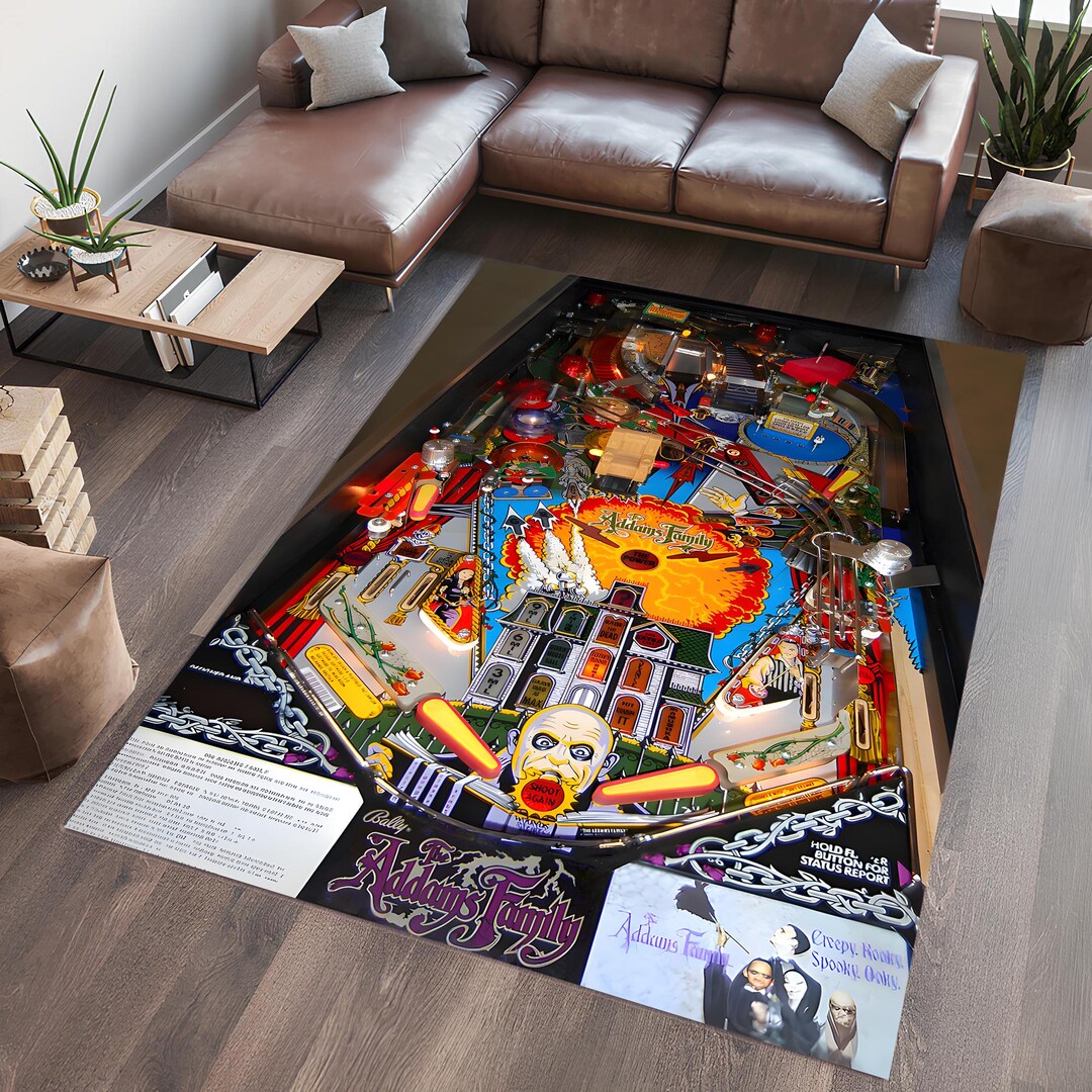 Pinball Rug,pinball Rugs,pinball Game Rugs,pinball Game Rug,game Room ...