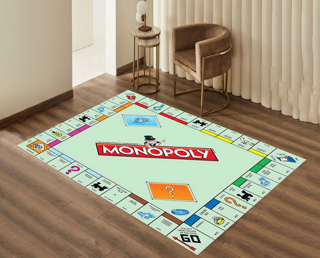 Monopoly Rug,monopoly Rugs,game Room Rug,game Room Rugs,area Rug ...