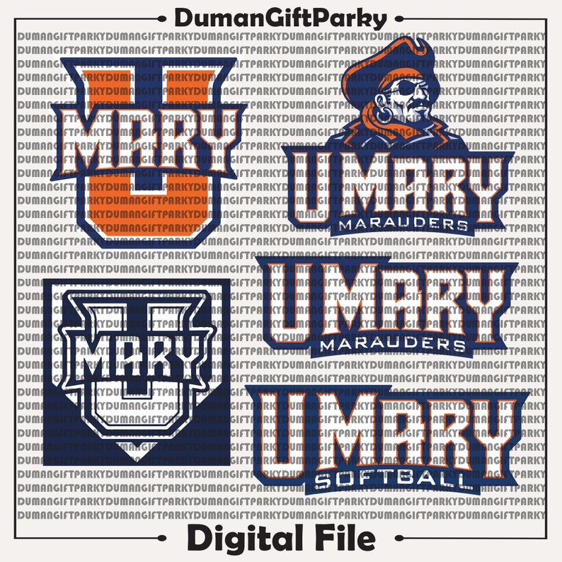 Mary University SVG Bundle, Marauders SVG, Softball, Umary, Digital ...