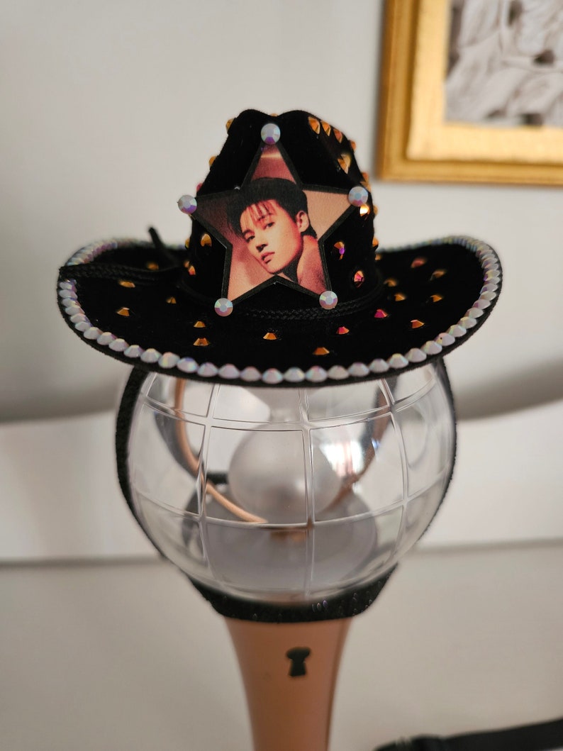 Kpop-cowboy Custom Hat for Lightstick - Etsy