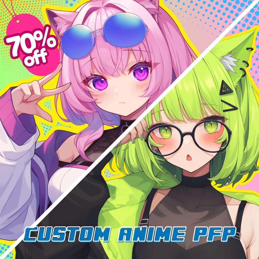 Custom PFP PFP Commission, PFP for twitch, PNGtuber pfp, Vtuber pfp ...