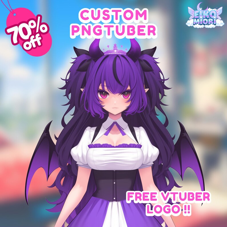 Custom Pngtuber Avatar: Veadotube Character Commission - Etsy