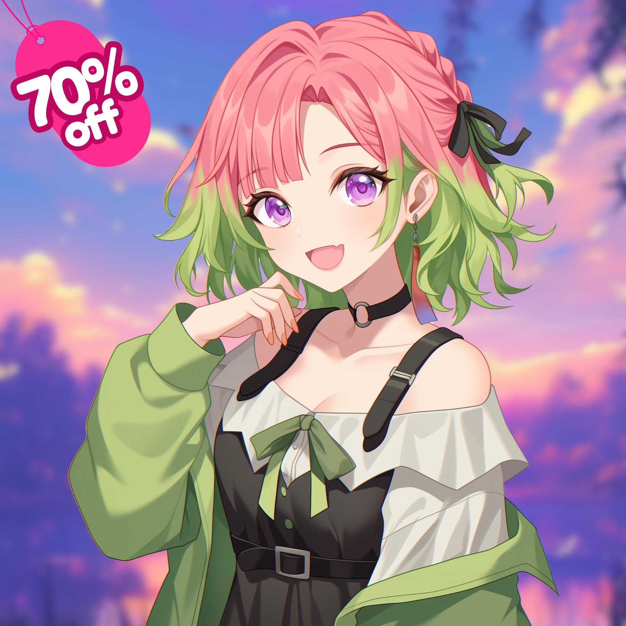 CUSTOM Anime PFP, Pfp, Anime Pfp, Vtuber Pfp, Anime Character ...