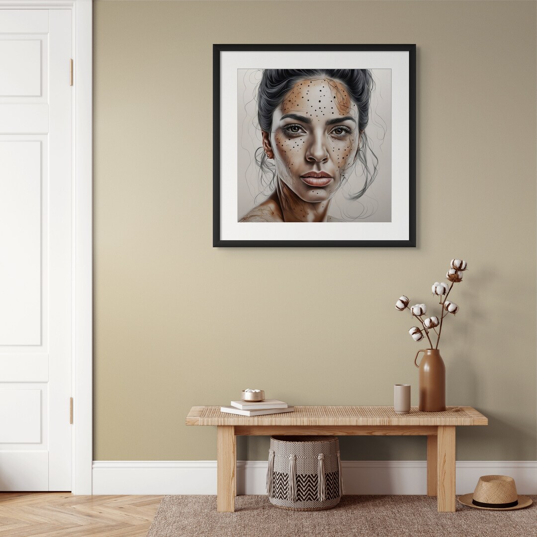Realistic Portrait Limited Edition Giclée Print in Various Sizes ...