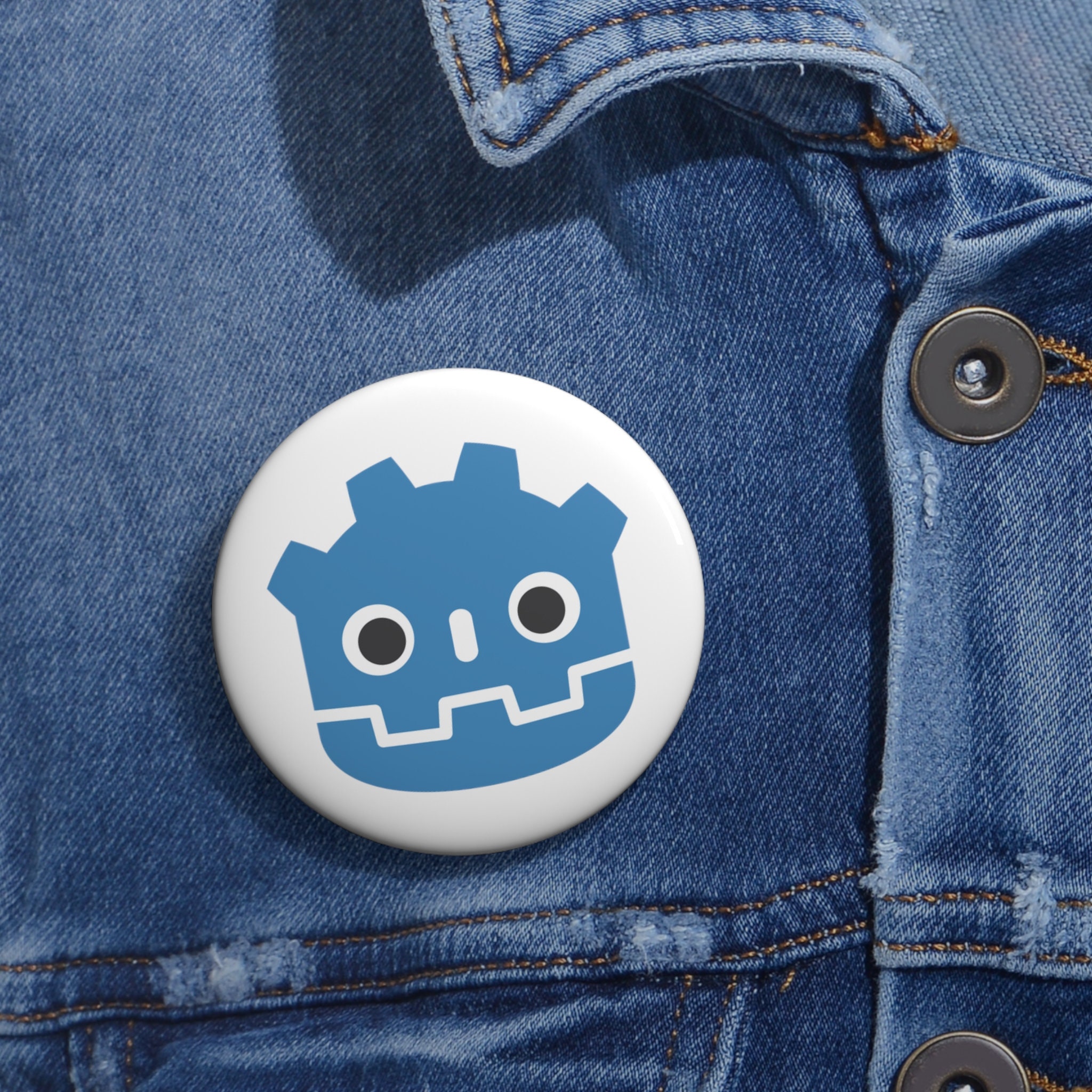 Godot Game Engine Pin Button - Etsy