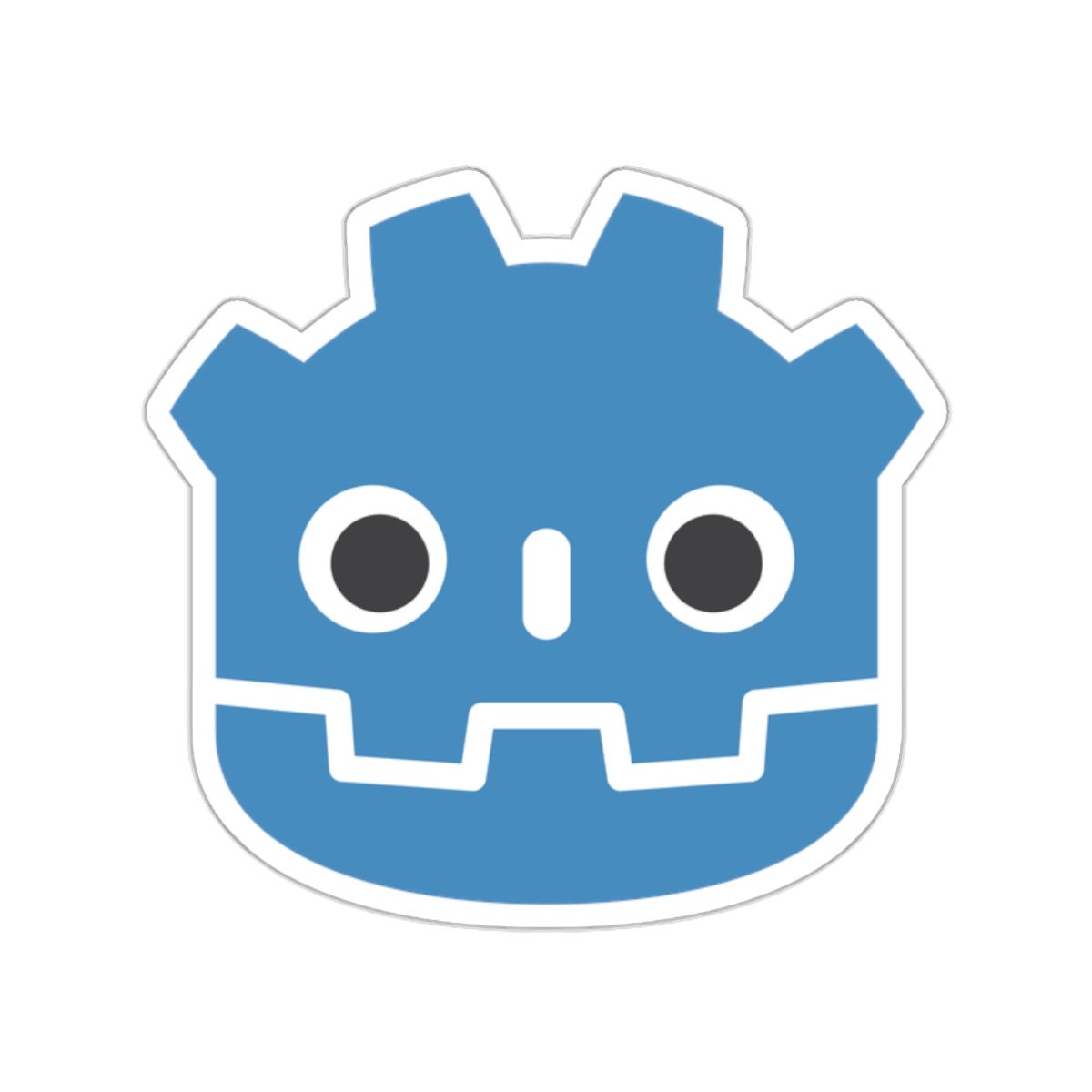 Godot Engine Sticker (kiss-cut) - Etsy