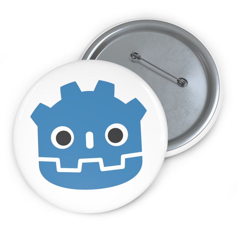 Godot Game Engine Pin Button - Etsy
