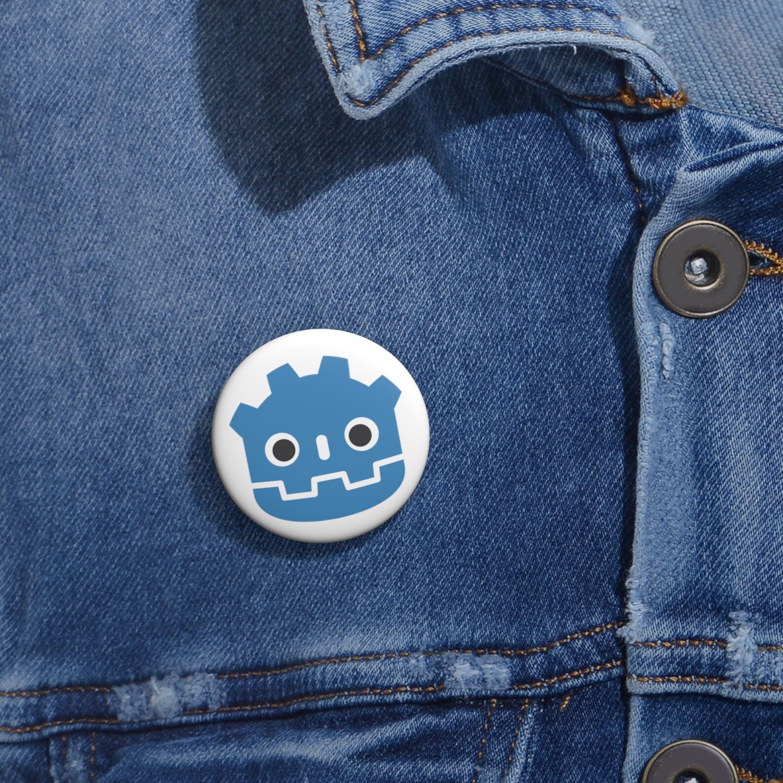 Godot Game Engine Pin Button - Etsy