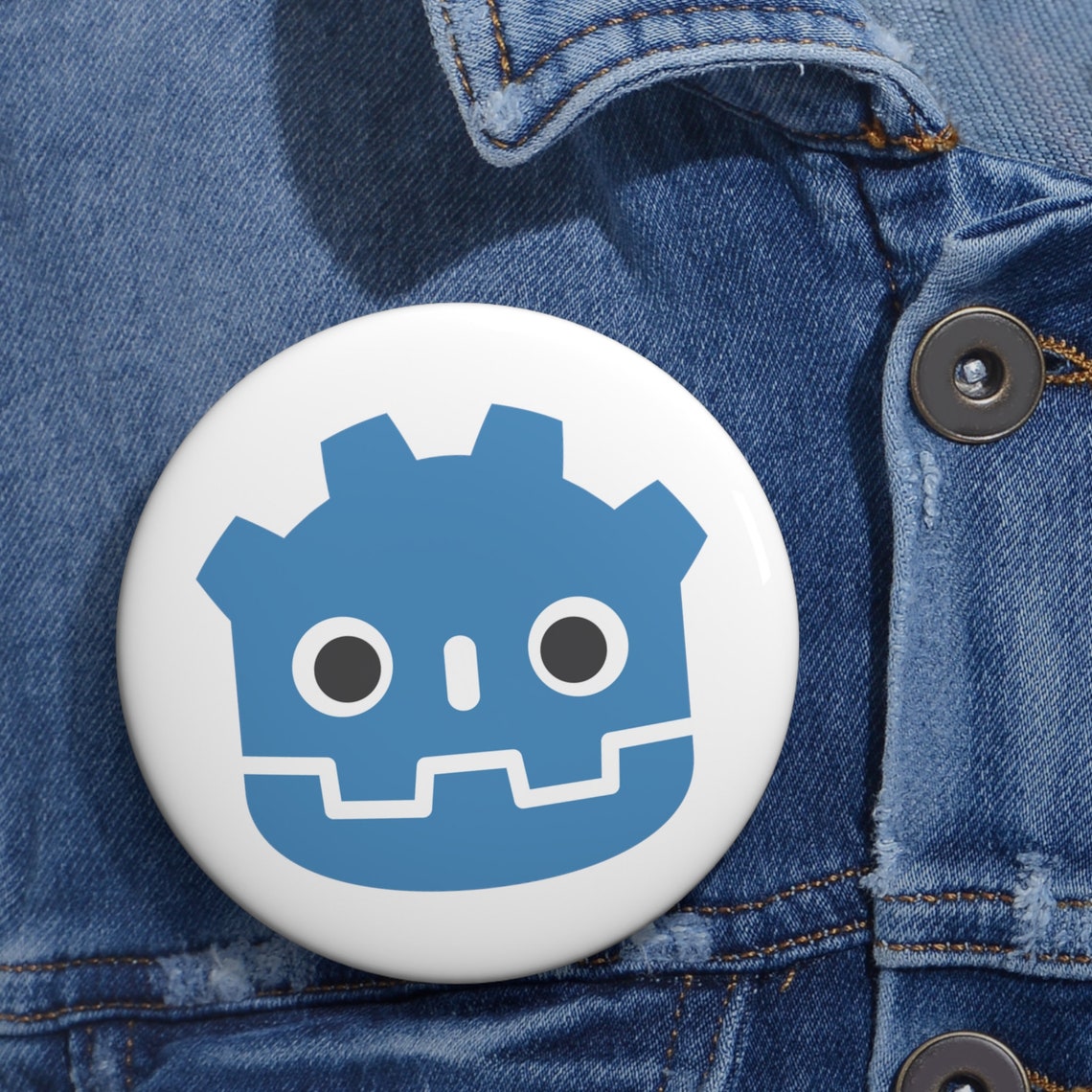 Godot Game Engine Pin Button - Etsy