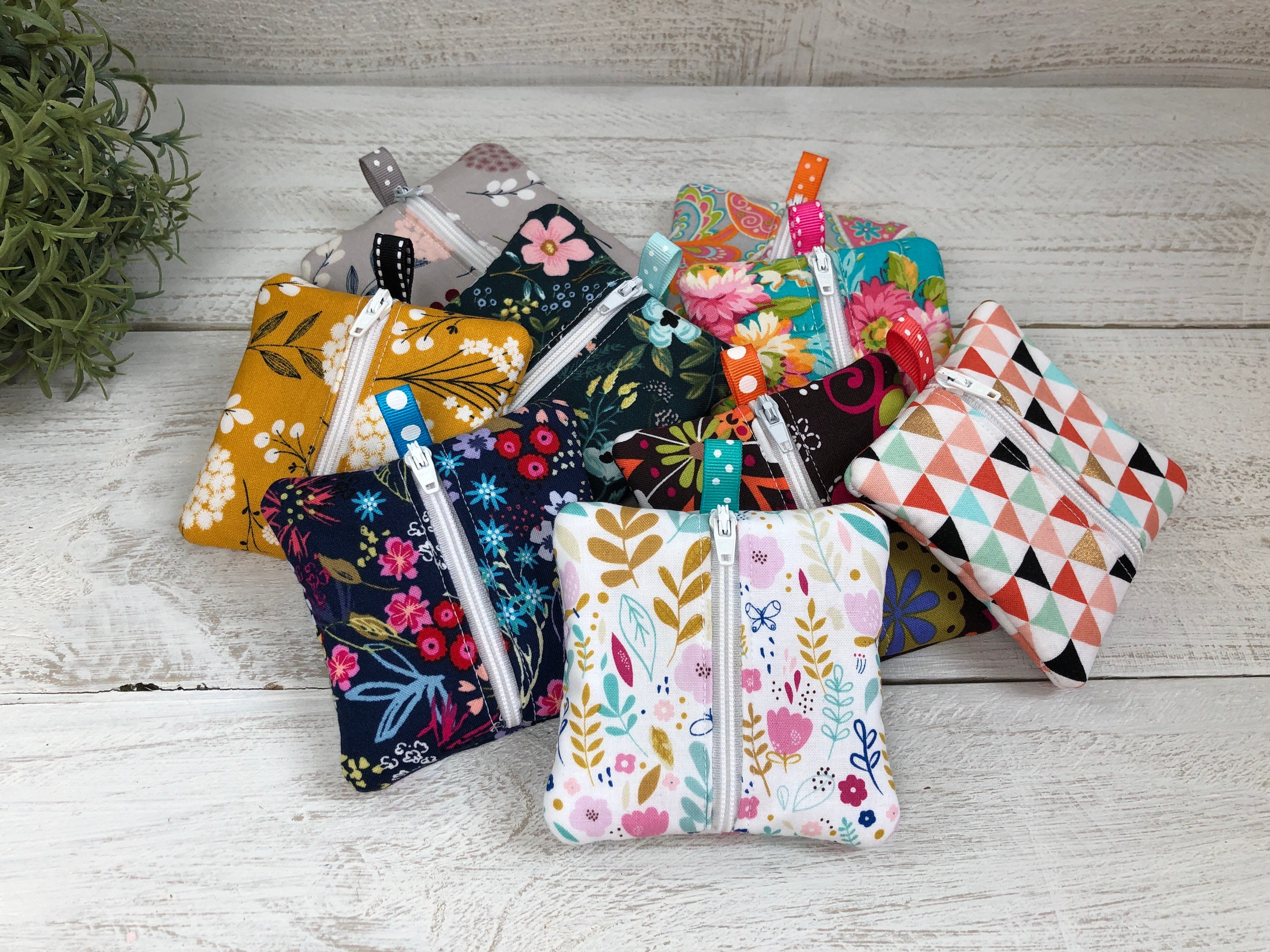 Mini Key Pouch Zipper Pouch Key Fob Case Coin Purse Ear - Etsy