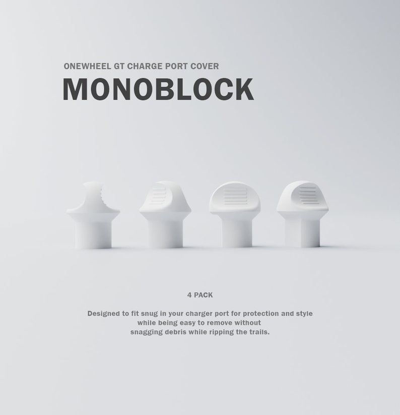 Monoblock - One Wheel GT Charger Port Cover (4 Pack) - Etsy