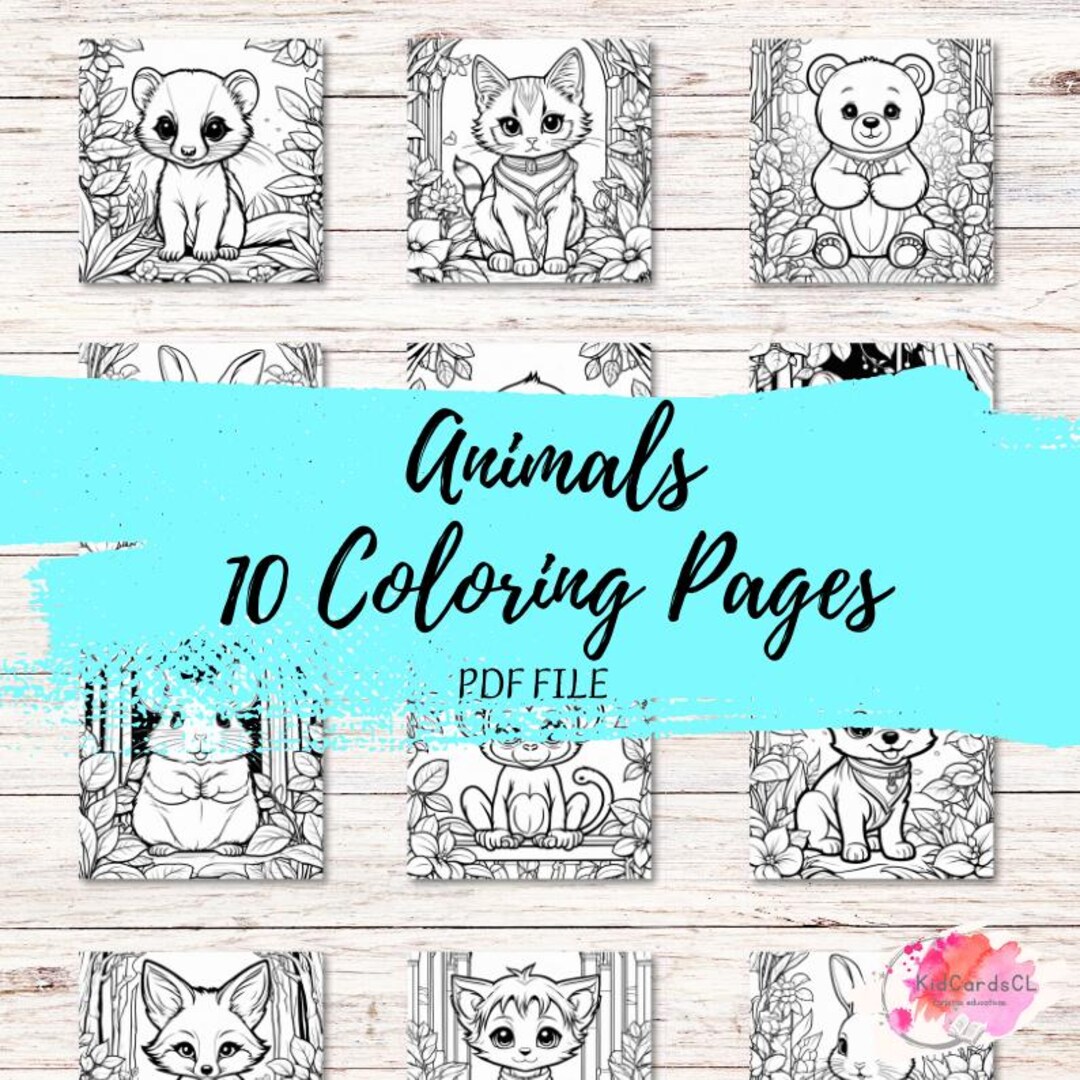 Animals Coloring Page - Animals, Coloring Books, Coloring Pages ...