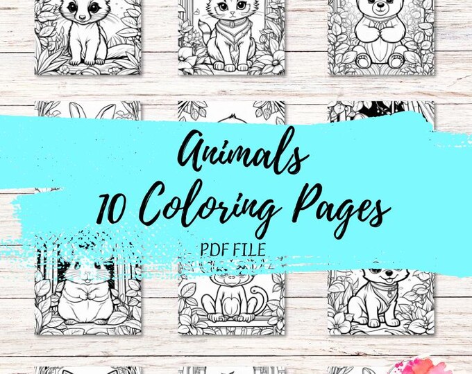 Animals Coloring Page - Animals, Coloring Books, Coloring Pages ...