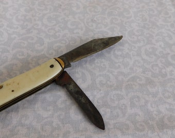 Vintage Advertising Pocket Knife - Etsy