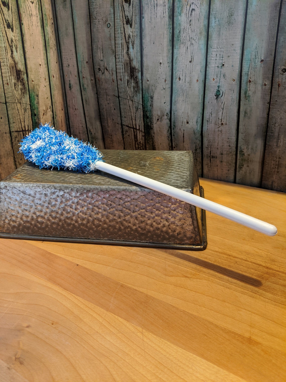 Crocheted Scrubby on a Plastic Spoon 5196 - Etsy