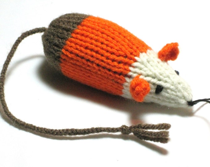 Catnip Mouse Cat Toy as a Brown Candy Corn - Etsy