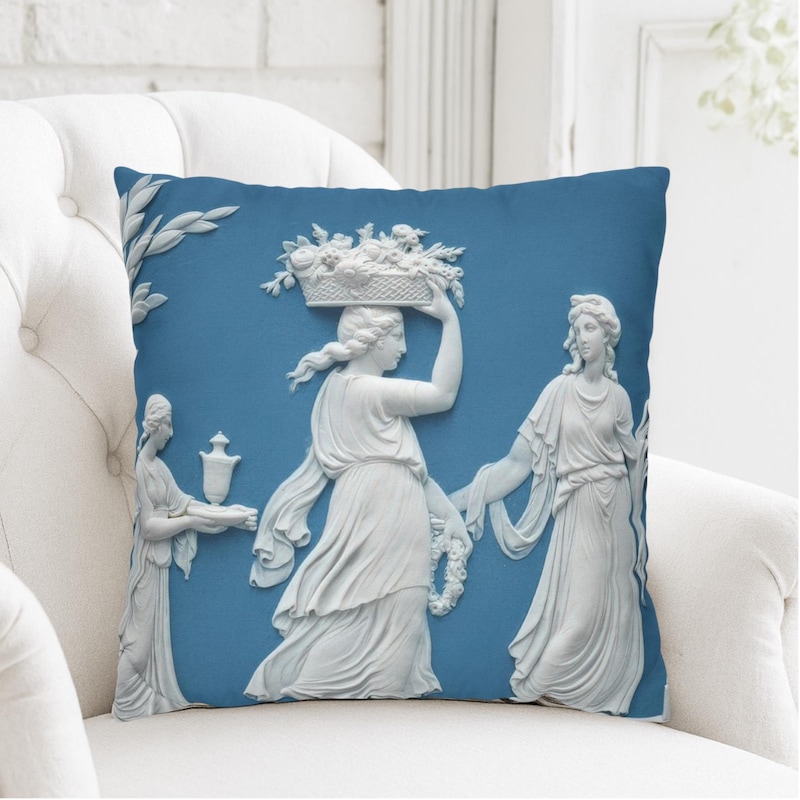 Antique Wedgwood Blue White - Etsy