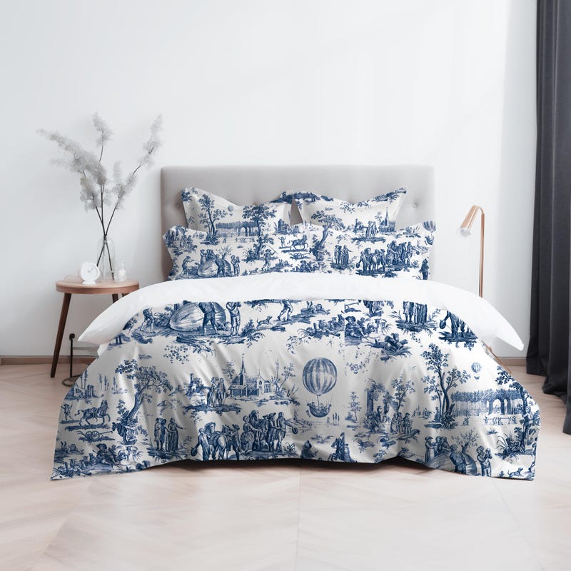 Toile Bedding - Etsy