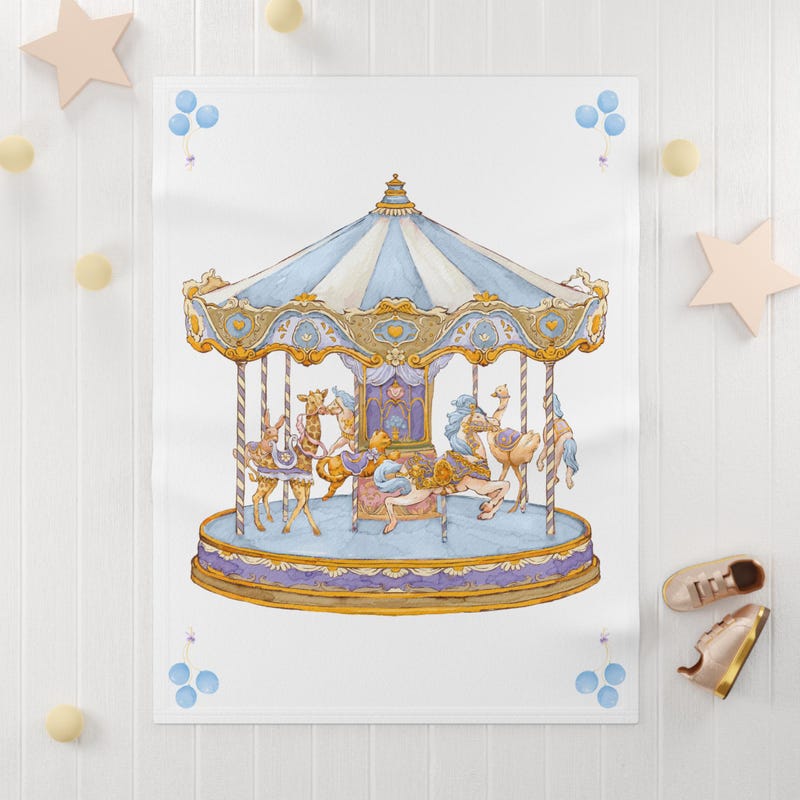 Carousel Bedding - Etsy