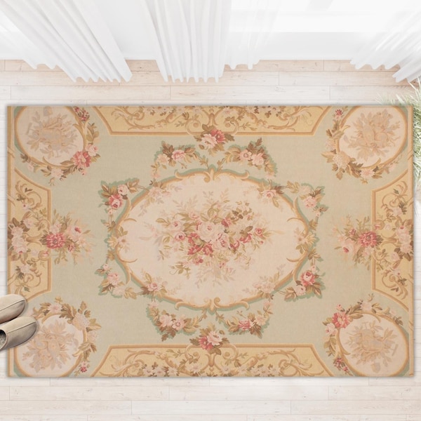 Aubusson French Carpet - Etsy