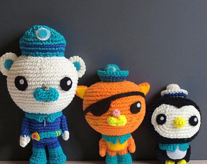 Octonauts Peso Crochet Pattern, Crochet Toys, Peso Pattern, Amigurumi ...