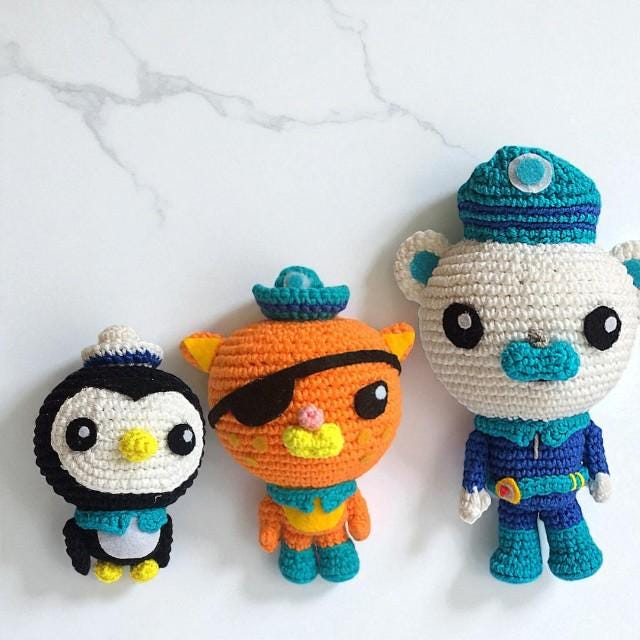Adorable Octonauts Amigurumi Crochet Pattern – Make Your Own Barnacles ...