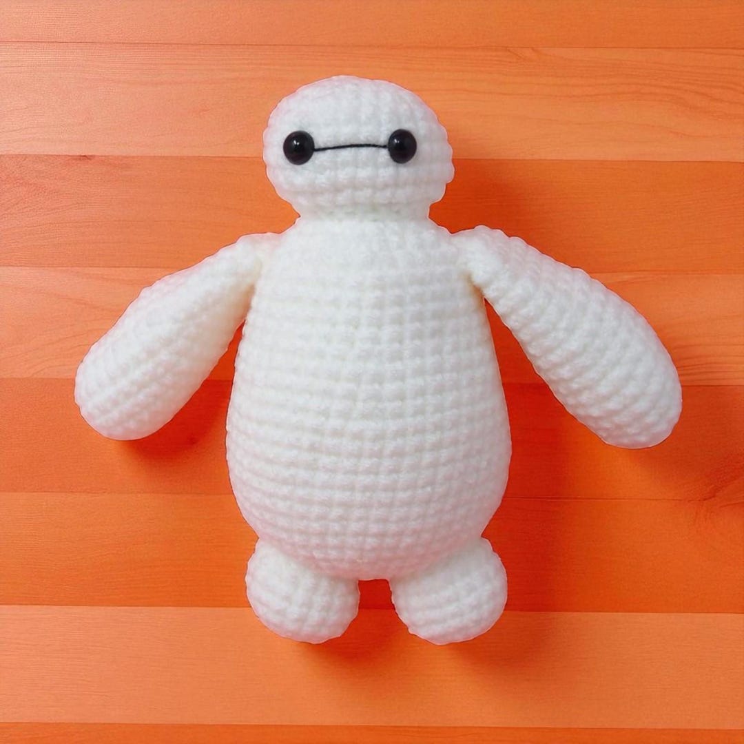 Baymax Crochet Amigurumi Pattern: DIY Toy Tutorial (PDF Download - Etsy