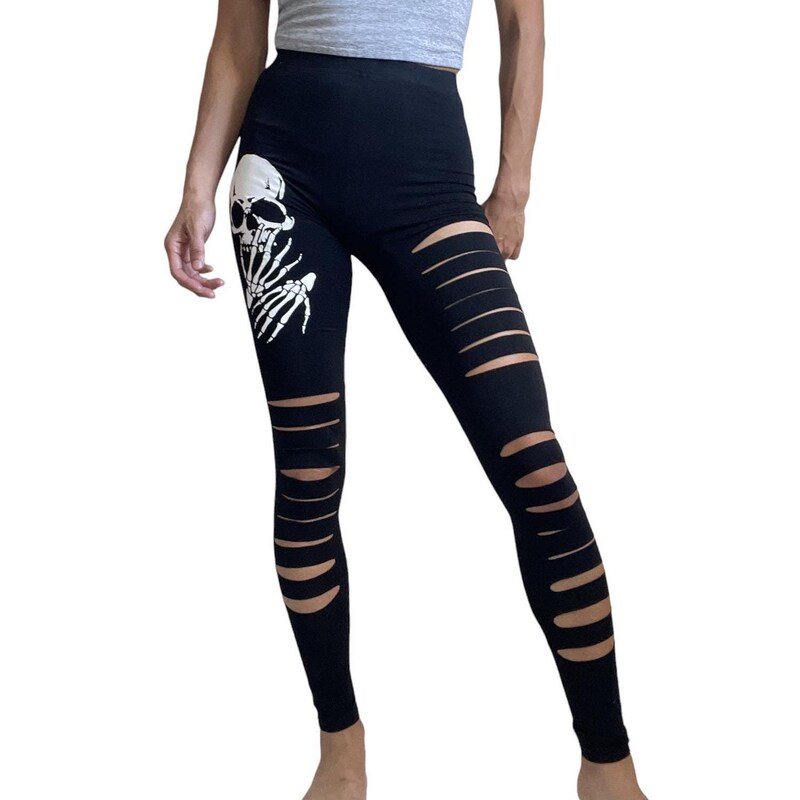 Ripped Leggings - Etsy