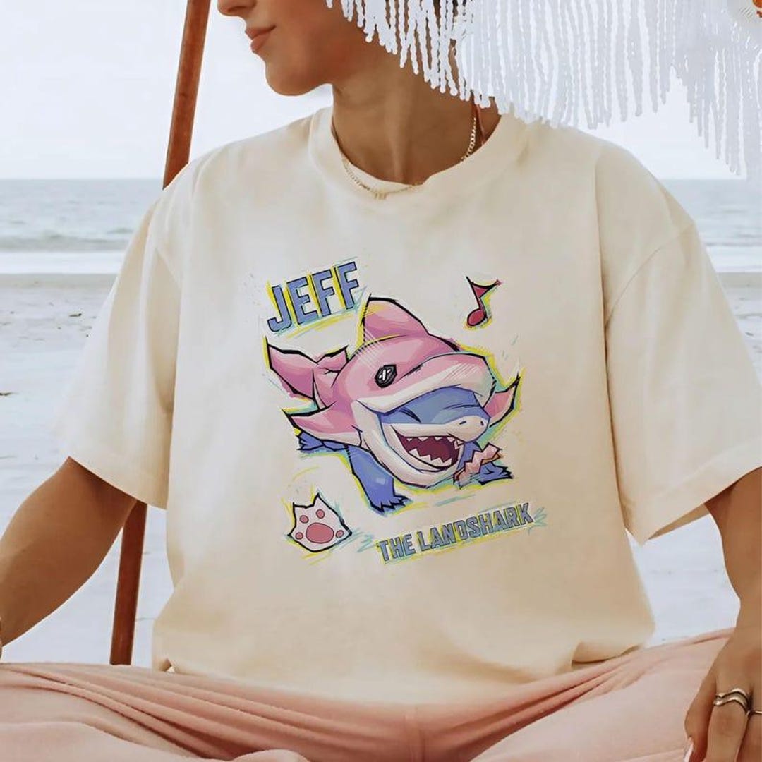 Marvel Rivals Pvp Jeff the Land Shark Incognito Dolphin Skin T-shirt ...