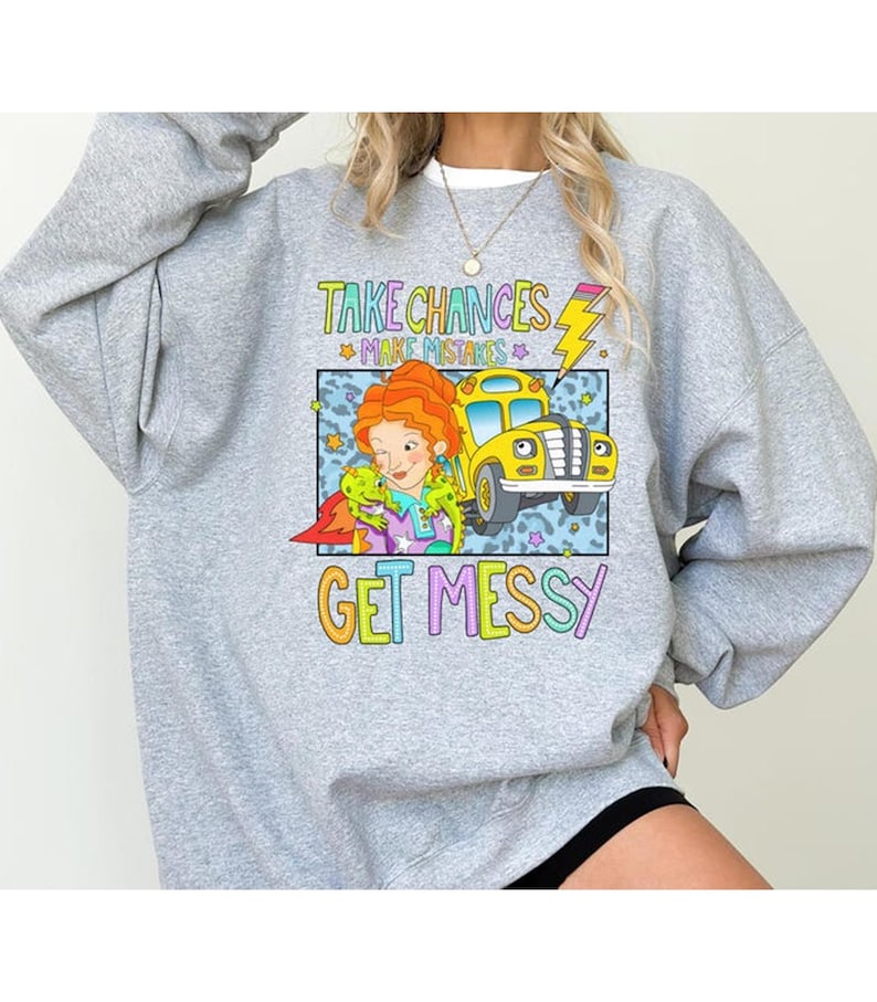 Magic School Bus Shirt,back to School Shirt,take Chances Make Mistakes ...