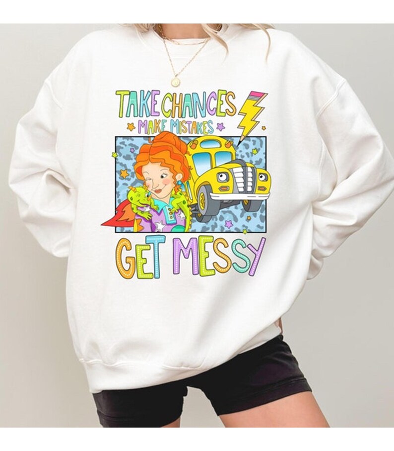 Magic School Bus Shirt,back to School Shirt,take Chances Make Mistakes ...