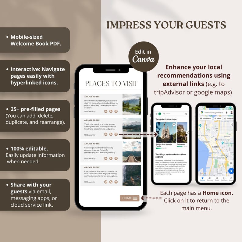 Editable Airbnb and VRBO Host Template Bundle, Airbnb Cleaning and ...