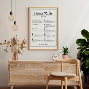 Airbnb House Rules Template, Airbnb Rules Sign, VRBO Sign, House Rules ...
