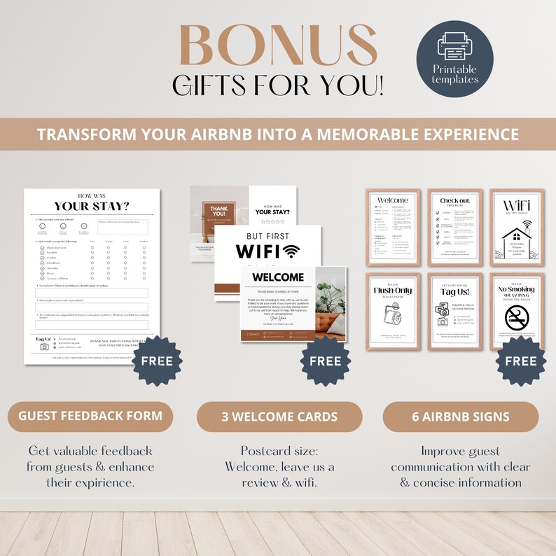Editable Airbnb Cleaning Checklist Template, Inventory Tracker, Airbnb ...