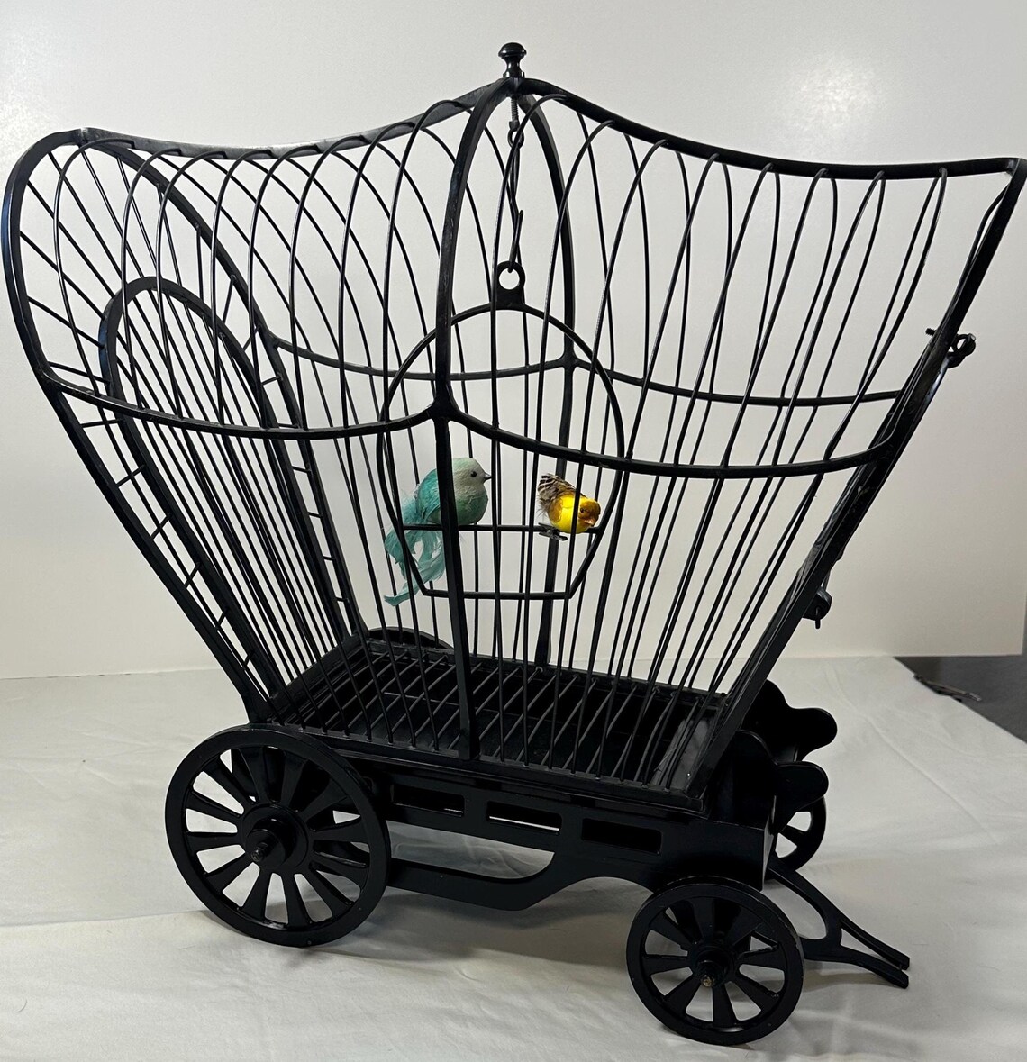 1970’s Western Wagon Bird Cage Castilian 0528 - Etsy