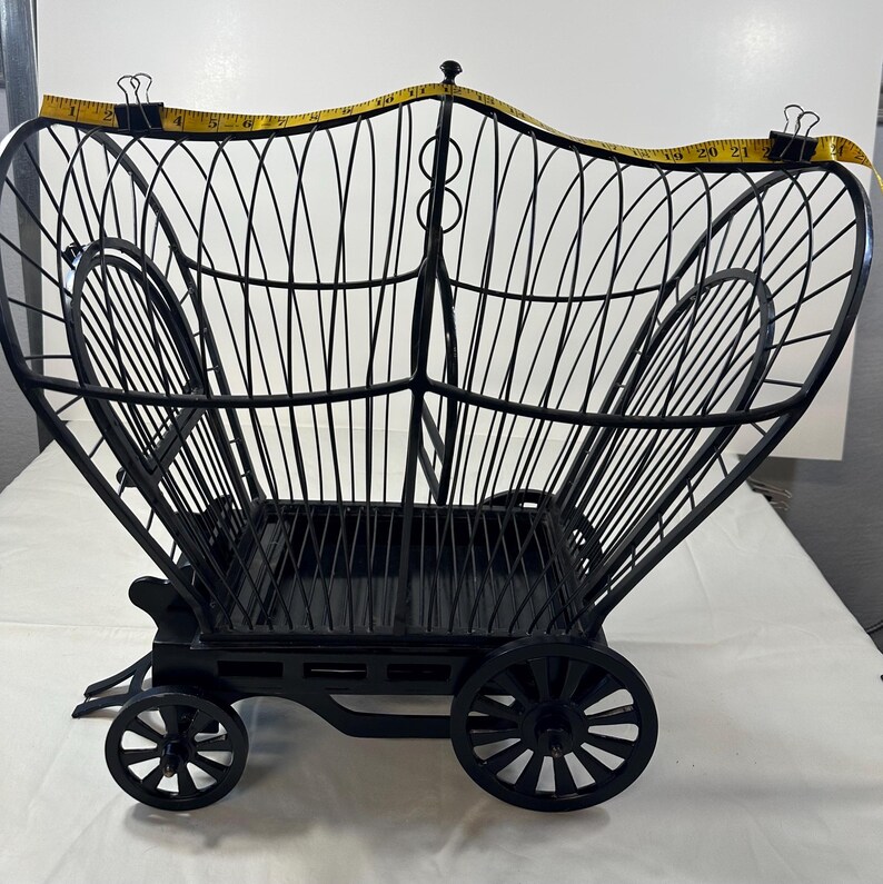 1970’s Western Wagon Bird Cage Castilian 0528 - Etsy