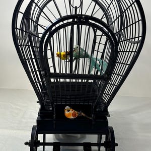 1970’s Western Wagon Bird Cage Castilian 0528 - Etsy