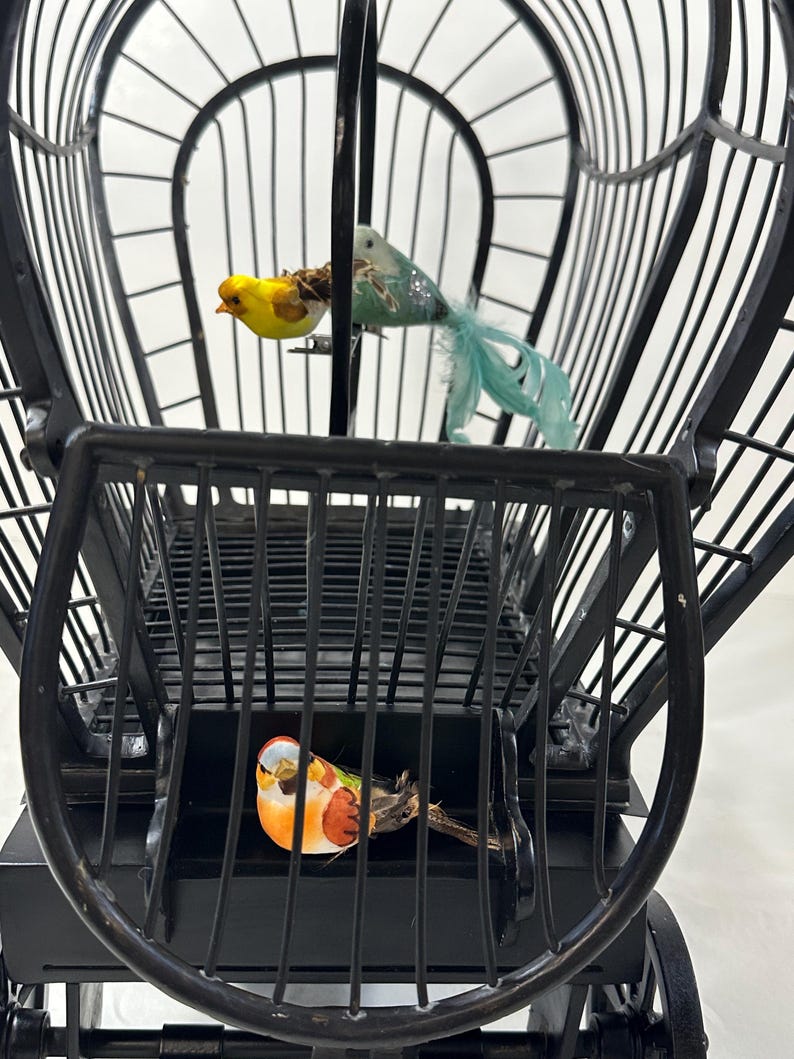 1970’s Western Wagon Bird Cage Castilian 0528 - Etsy
