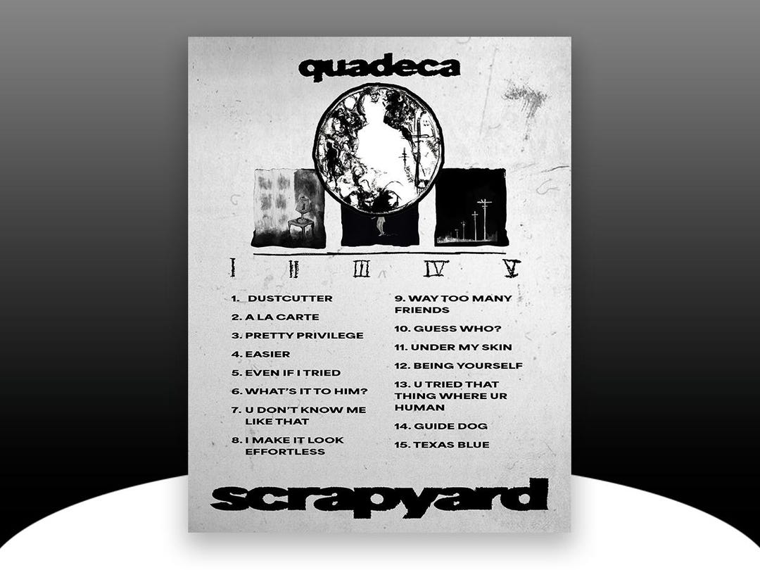 Quadeca Scrapyard Album Poster - Etsy